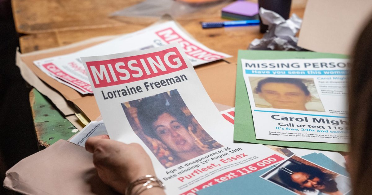 Charity Missing People reminds true crime viewers that real people are ...