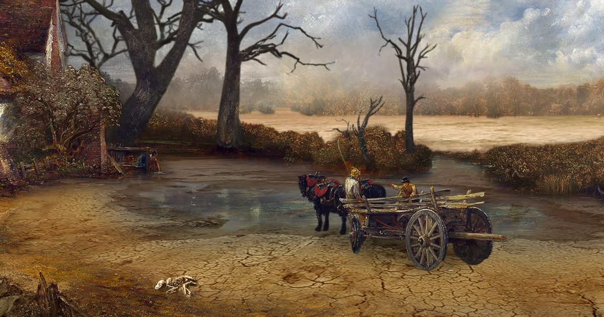 Classic paintings recreated for a world in climate crisis | Creative Moment