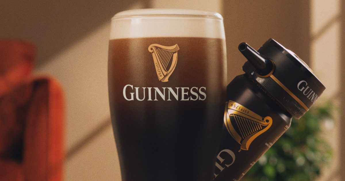Guinness launches the “Dancing Can” to bring the perfect pour home ...