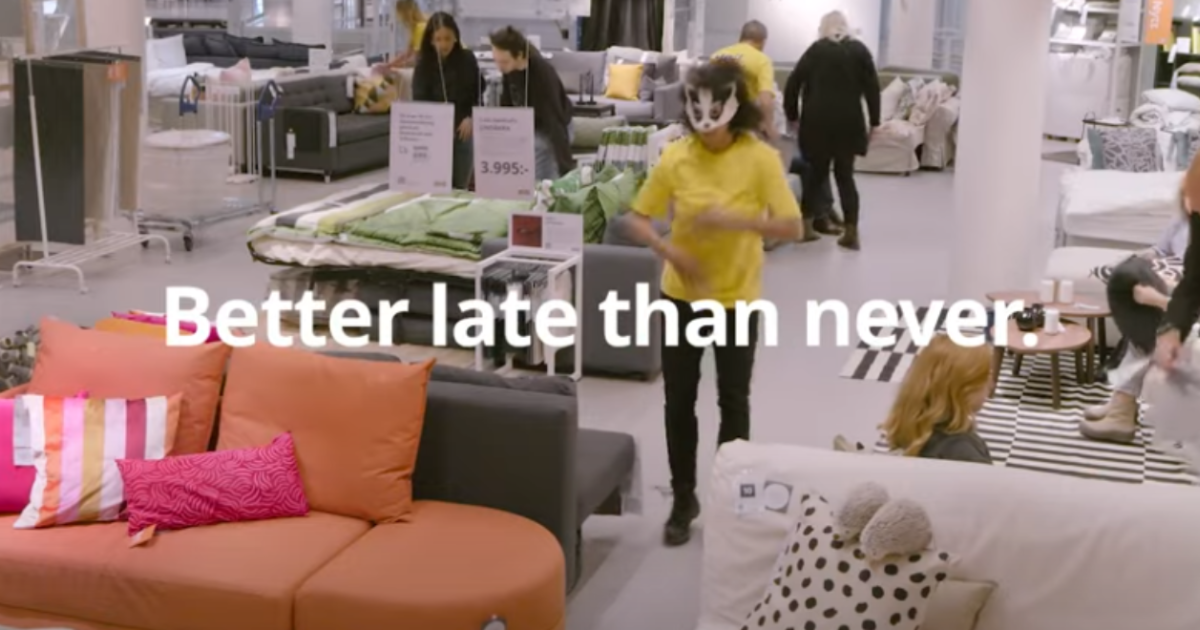 IKEA normalises being off trend | Creative Moment