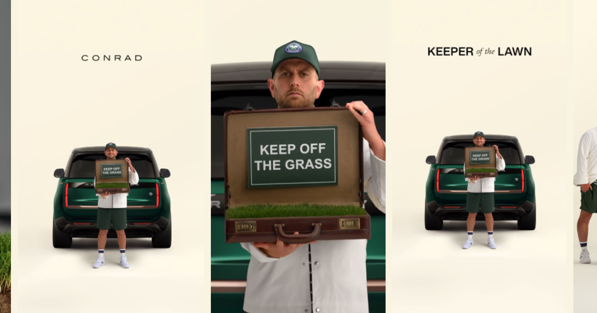 Inside Range Rover’s Wimbledon partnership | Creative Moment