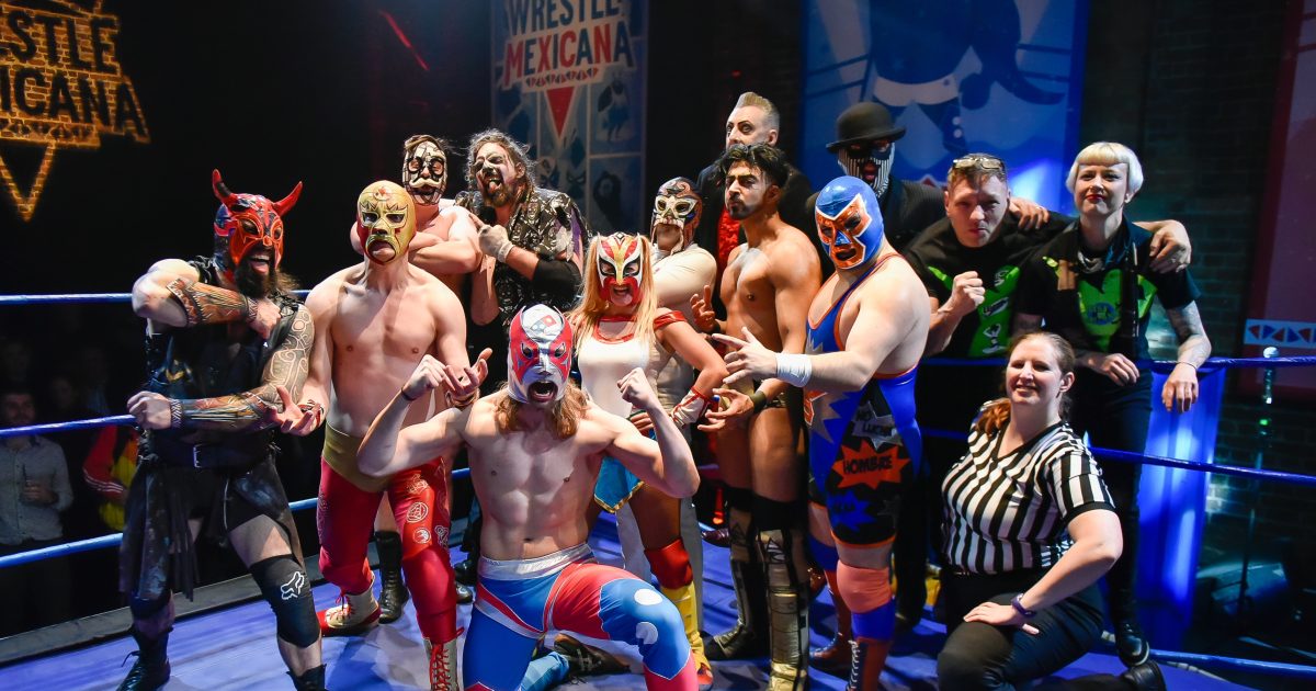 Mexican-wrestling and pizza: The ultimate tag team from One Green Bean ...