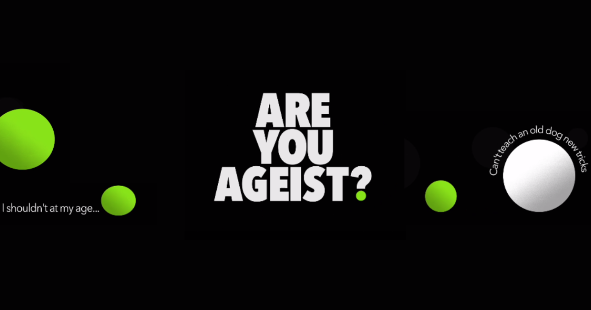 The Green Blob Revolution: Are you ageist? | Creative Moment