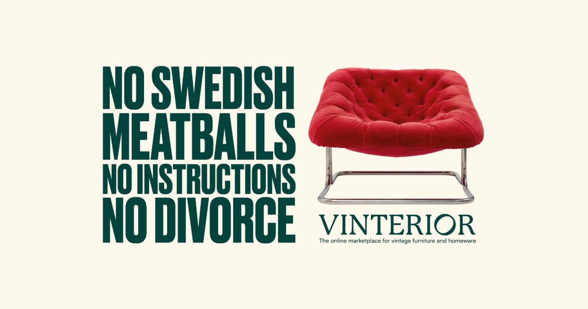 Vinterior takes a cheeky jab at mass-produced furniture in a new ...